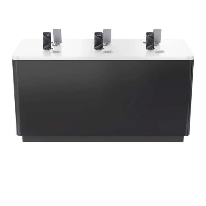 Digital Device Island Experience Table - Retail Display with Anti Theft ...