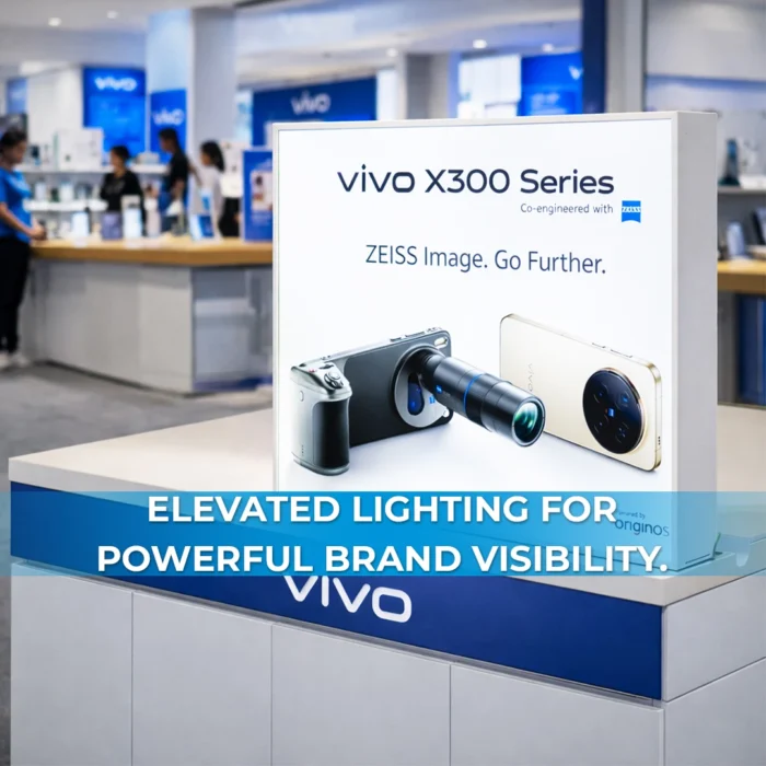 Vivo Structural Steel Bracket LED Light Box – CERES DISPLAY INDONESIA