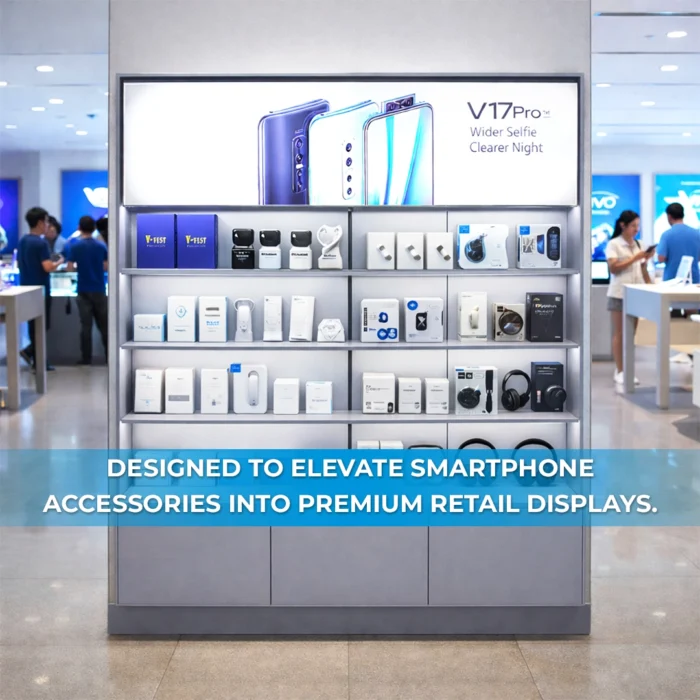 Vivo Wall Display Cabinet – Smart Retail Display Solutions